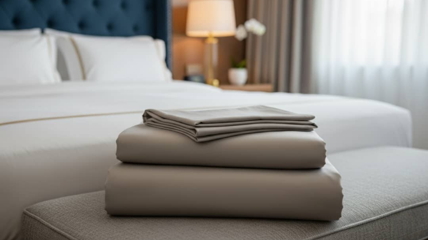 King-Size Bedsheet Set, 100% Organic Cotton Sheets. – Yahweh Homes